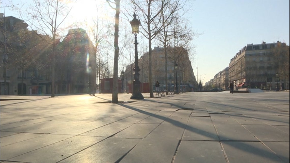 Paris empty amid COVID-19 lockdown | kcentv.com