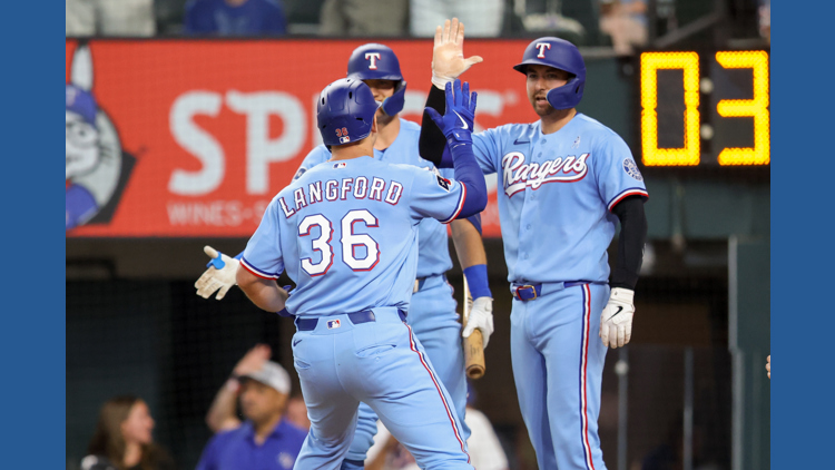 Wyatt Langford hits 3-run homer as Rangers win 4-3 to end 6-series ...