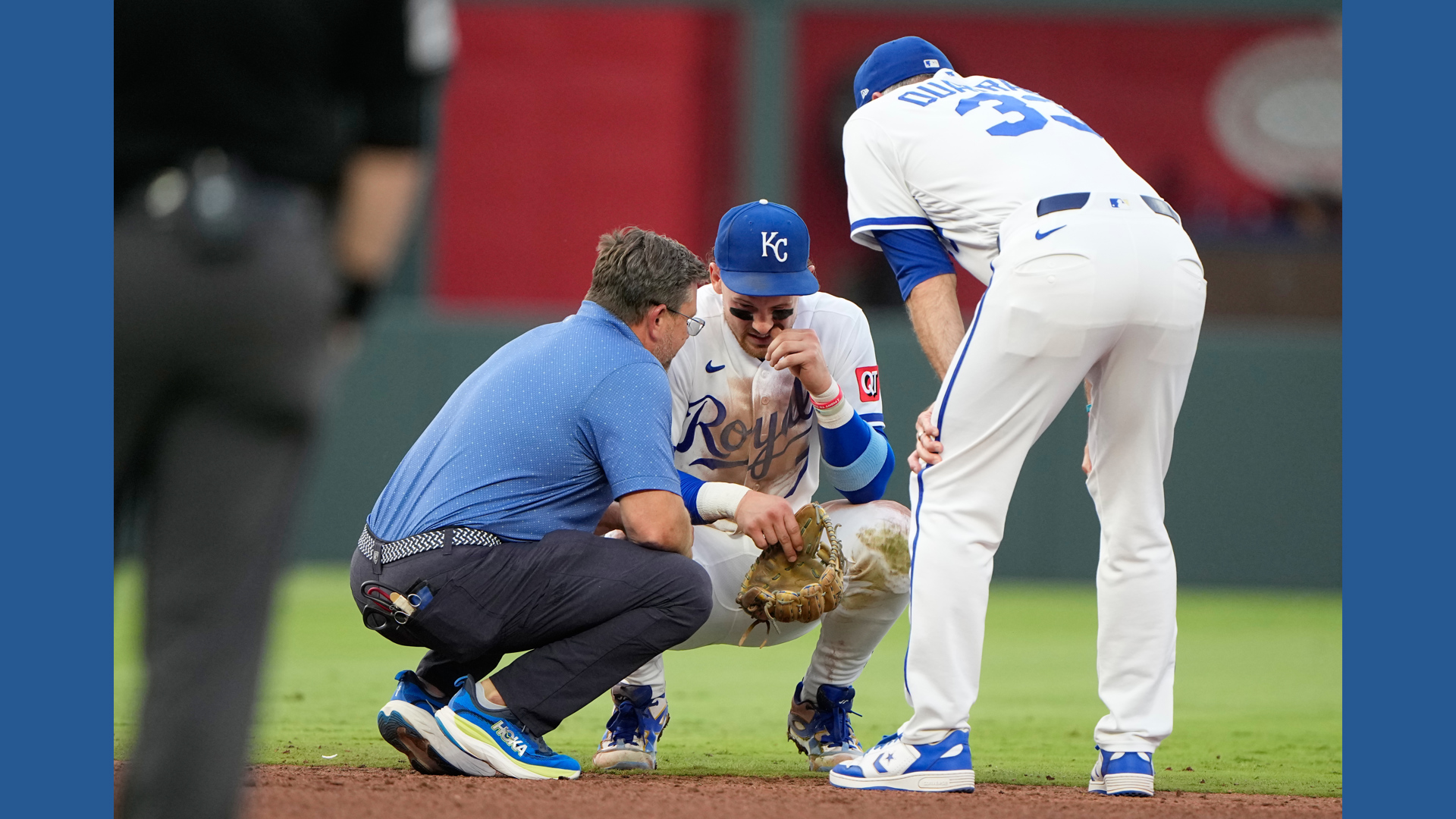 Bobby Witt Jr. avoids IL stint for now with mild MCL sprain | kcentv.com