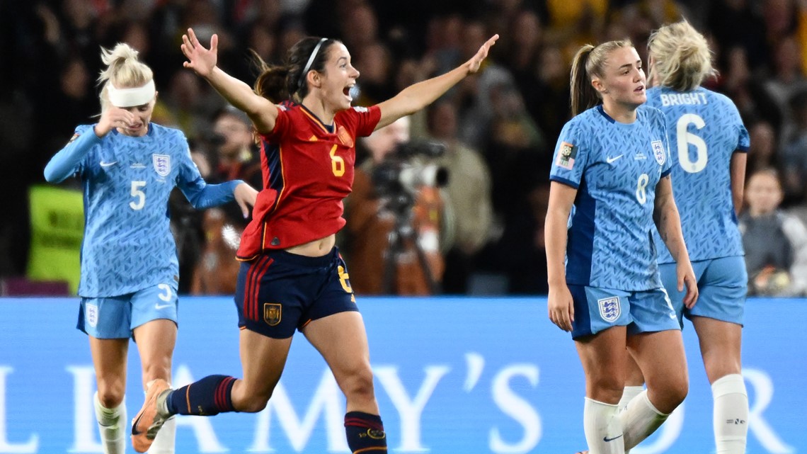 Women's World Cup final, score: Spain wins over England 1-0 | kcentv.com