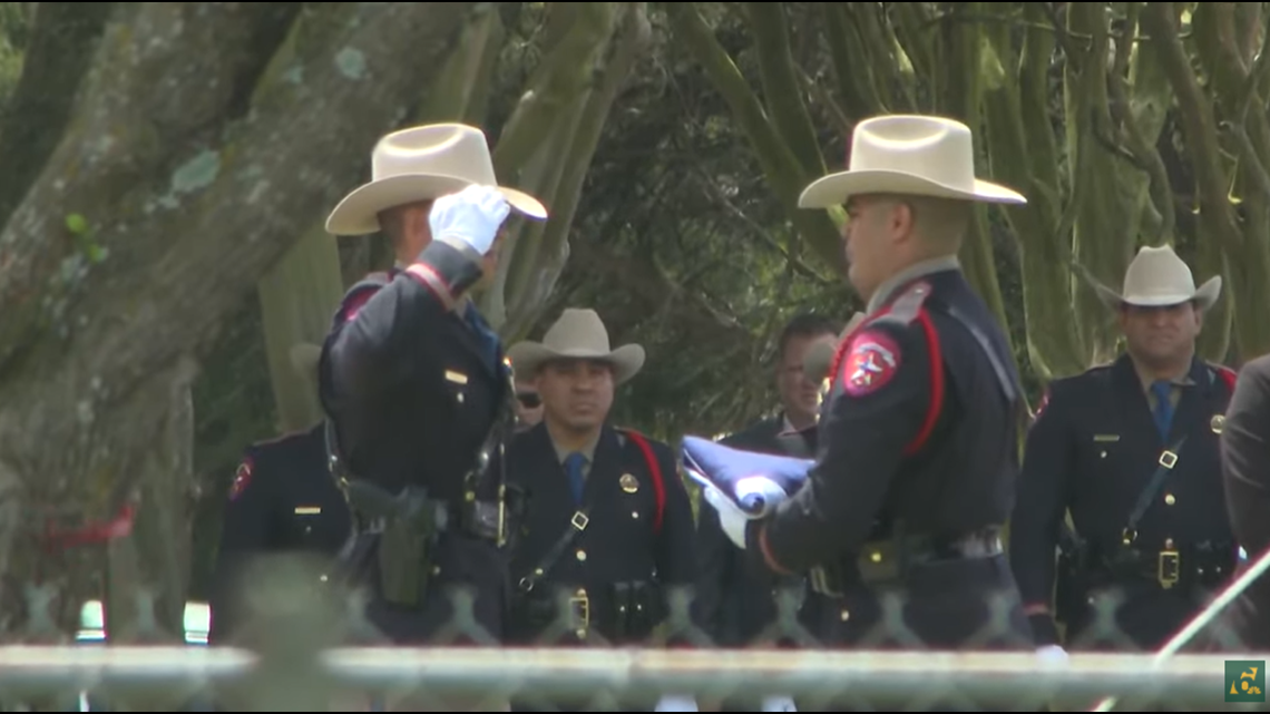 Texas highway memorial sign dedicated to Trooper Chad Walker | kcentv.com
