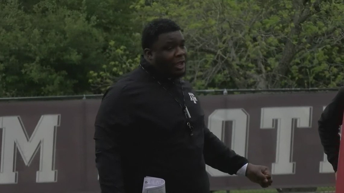 Elijah Robinson says he wants to stay at A&M | kcentv.com