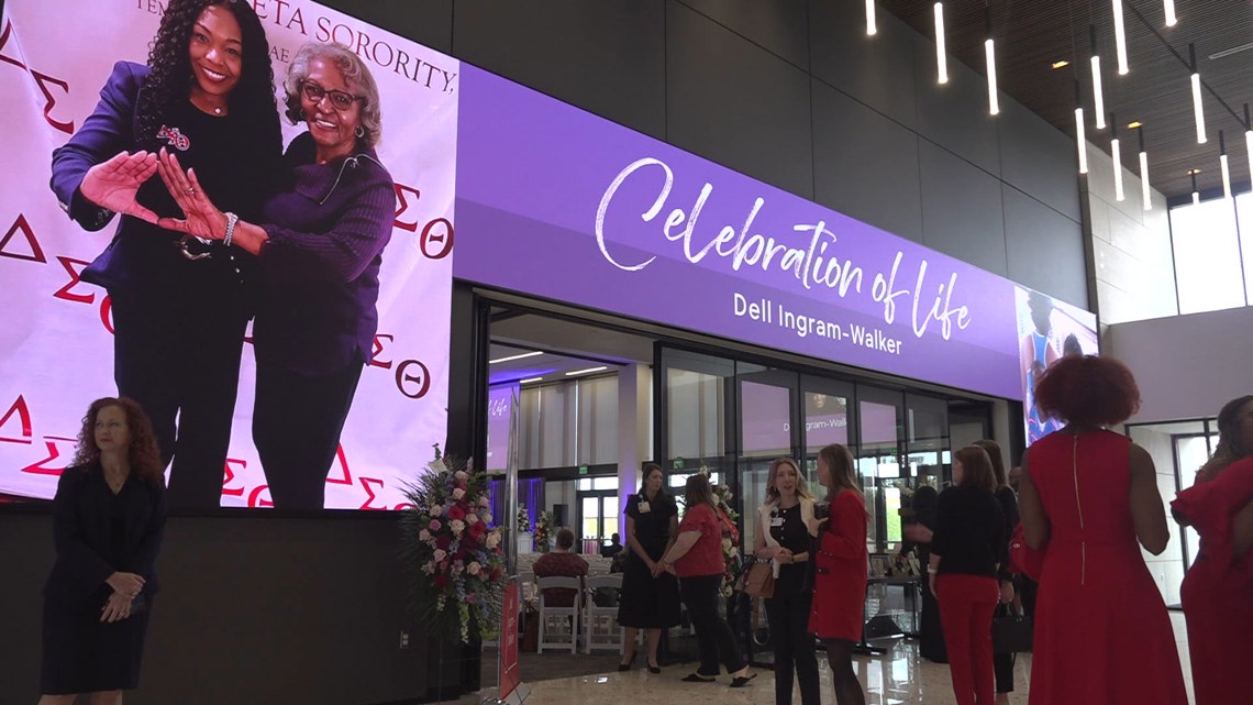 Hundreds gather in Temple to celebrate the life of Dell Ingram-Walker ...