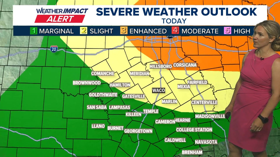 Storms Bring Large Hail, Gusty Winds and Lightning | Central Texas ...