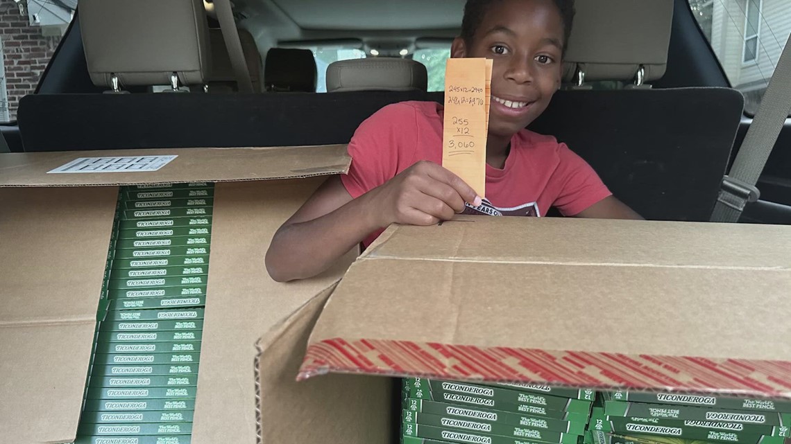 Texas News | China Spring student giving pencils of hope | kcentv.com