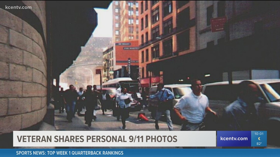 Veteran shares photos of Twin Towers falling on 9/11 | kcentv.com