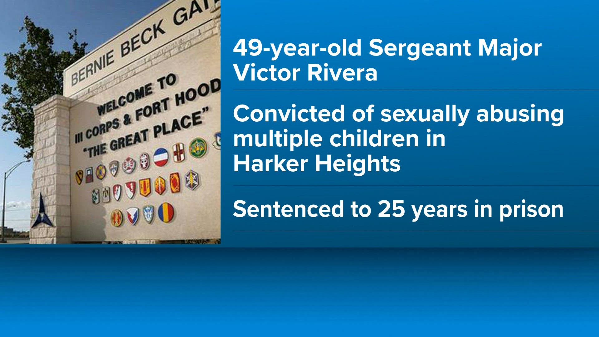 Army Sgt. Maj. Rivera sentenced to 25 years for child sexual abuse ...