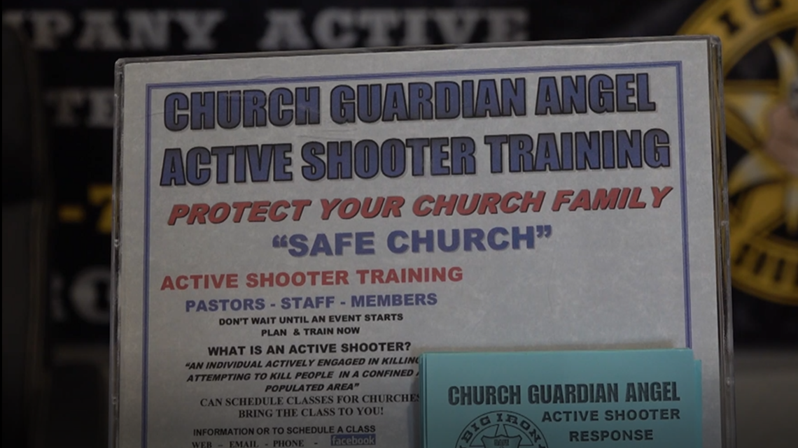 Concealed carry instructor arms churches with active shooter trai ...