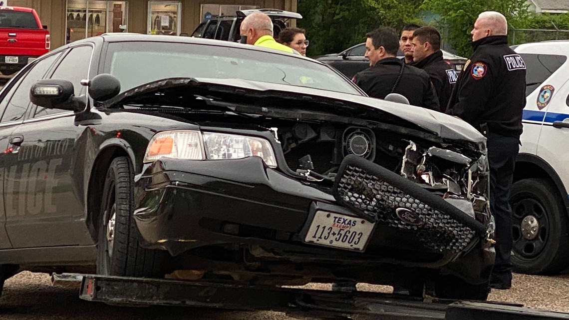 Police car-involved crash, scene of crash cleared in Waco | kcentv.com Police car-involved crash, scene of crash cleared in Waco | kcentv.com