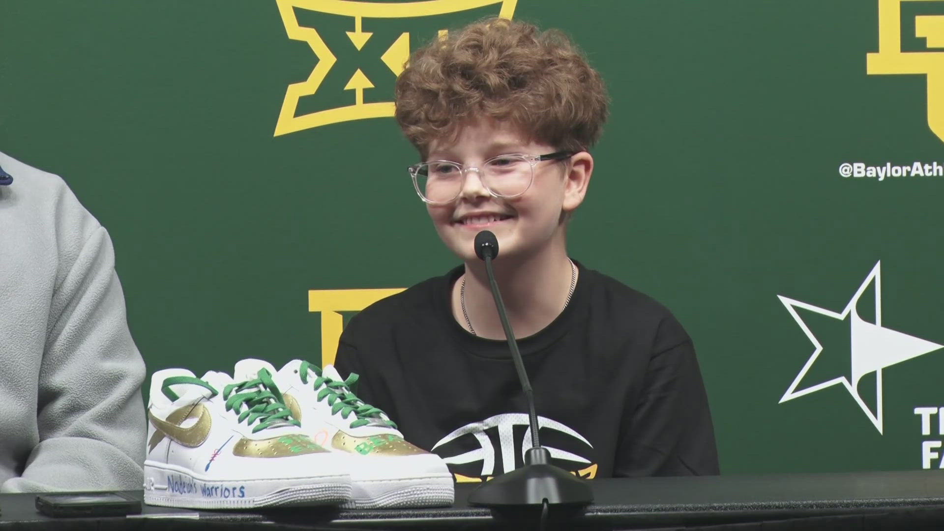 Leukemia survivor honored at Baylor practice through Coaches vs. Cancer ...