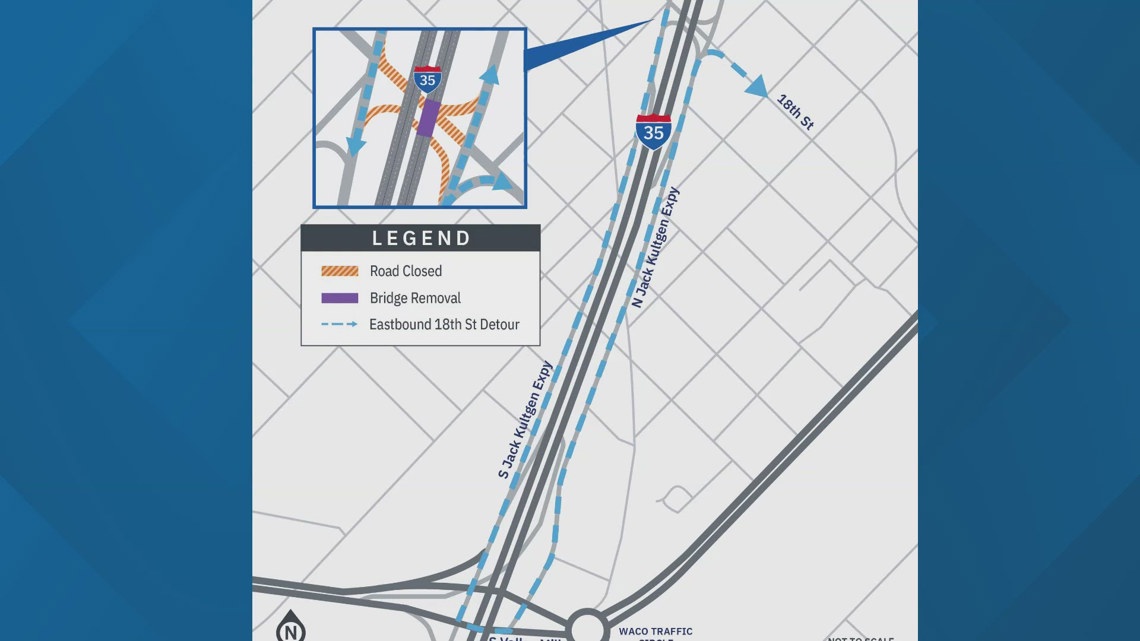 Traffic Alert | Multiple TxDOT road closures hit Waco traffic | kcentv.com