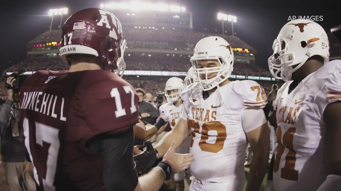 Texas Longhorns vs. Texas A&M Aggies rivalry renewed | kcentv.com