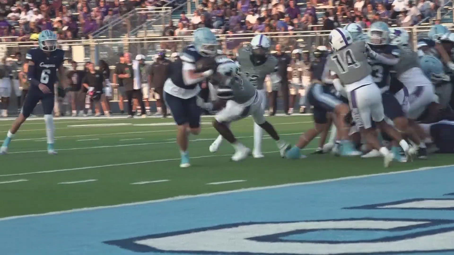University Trojans defeat China Spring Cougars 48-24 in Week 3 Game of ...