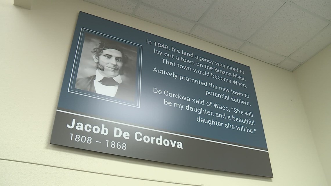 Waco honors Hispanic Heritage Month with new wall display at South Waco ...