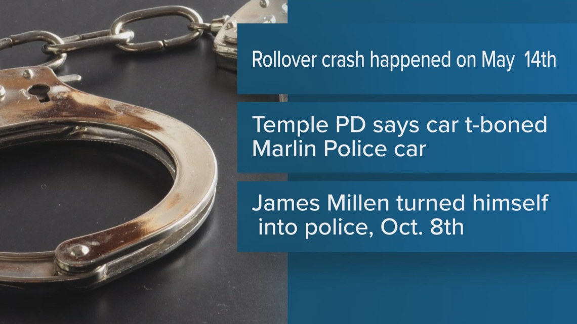 Marlin officer surrenders after May crash amid deadly conduct charge ...