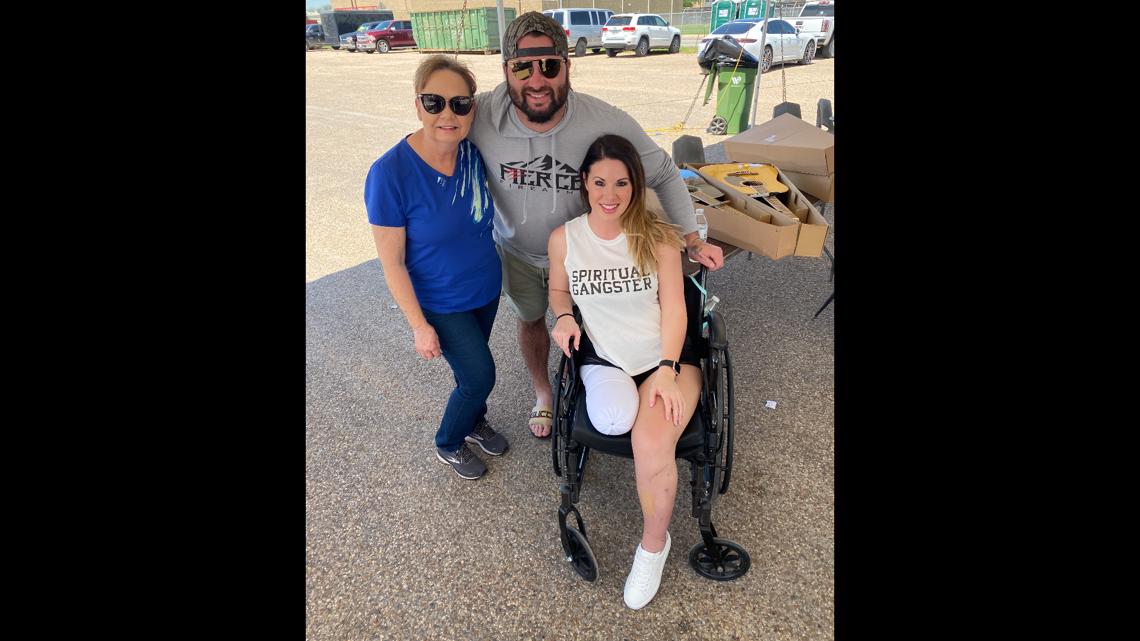 Jamie Blanek shares recovery after crash led to leg amputation | kcentv.com