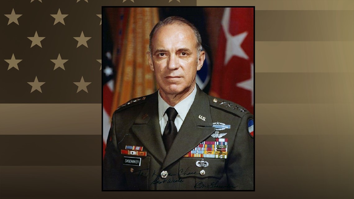 Retired General Robert Shoemaker dies at 93 | kcentv.com