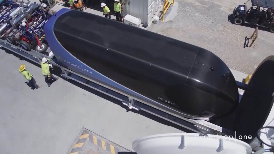 Hyperloop train could get you from Central Texas to major Texas cities ...