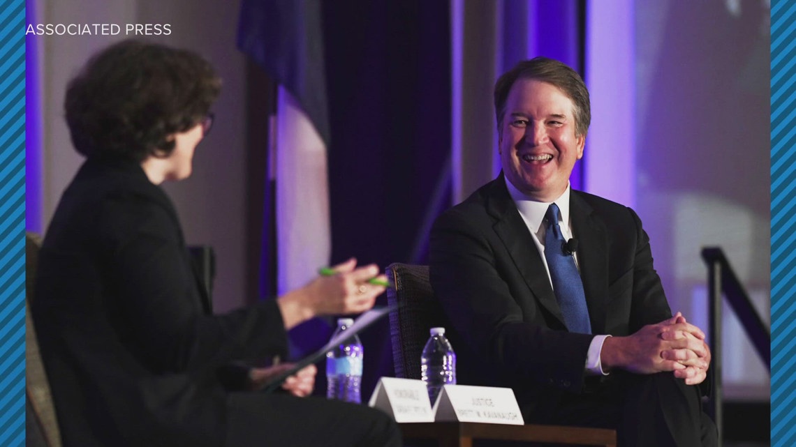 Supreme Court Justice Brett Kavanaugh speaks at McLennan Community ...
