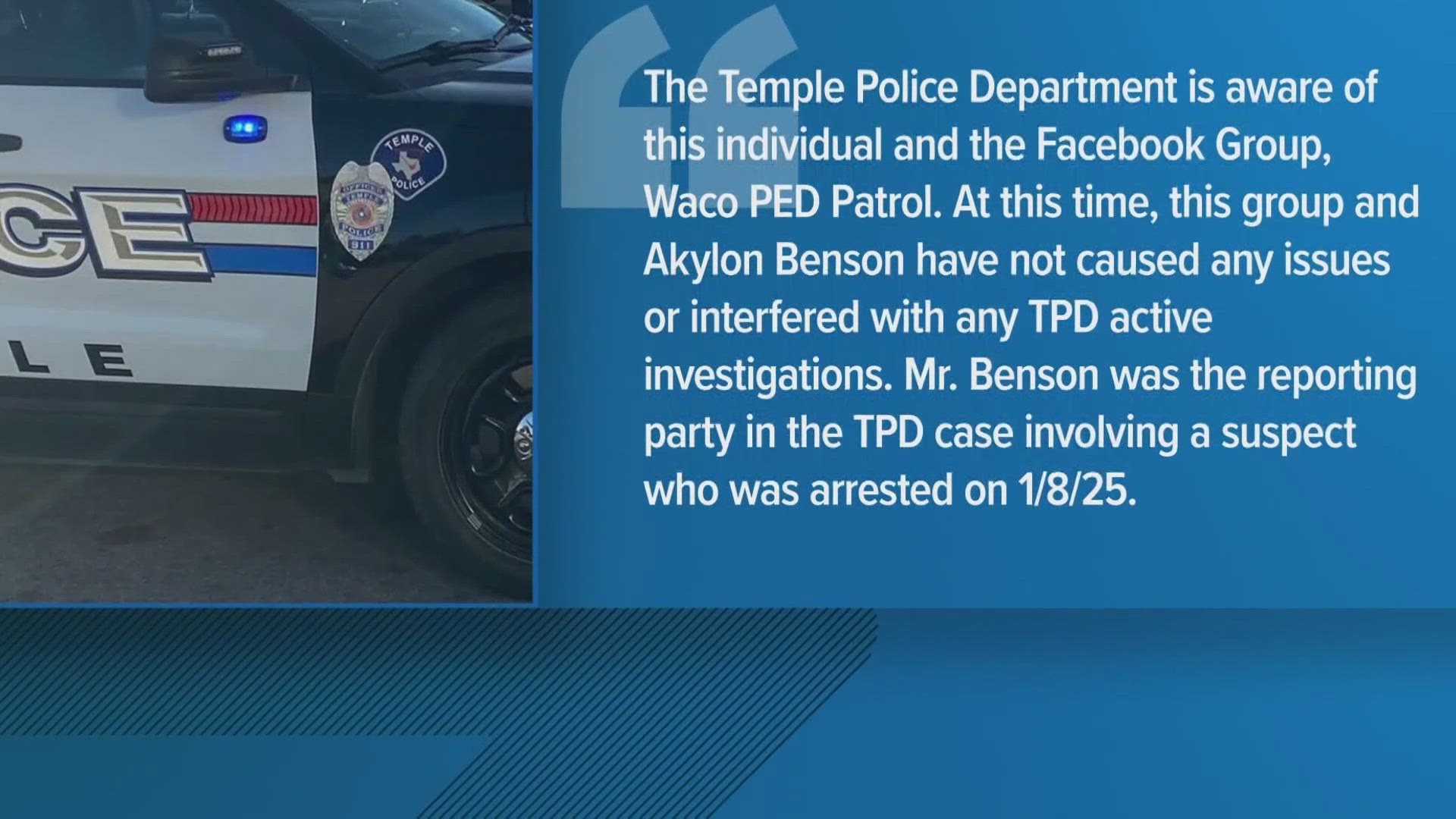 Waco, TX: Civilian group hunts potential predators, police warn dangers ...