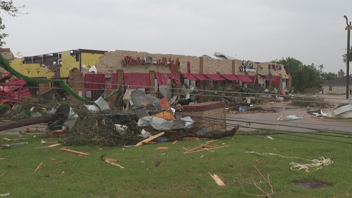 National Weather Service: Two tornadoes strike Temple, Texas area ...