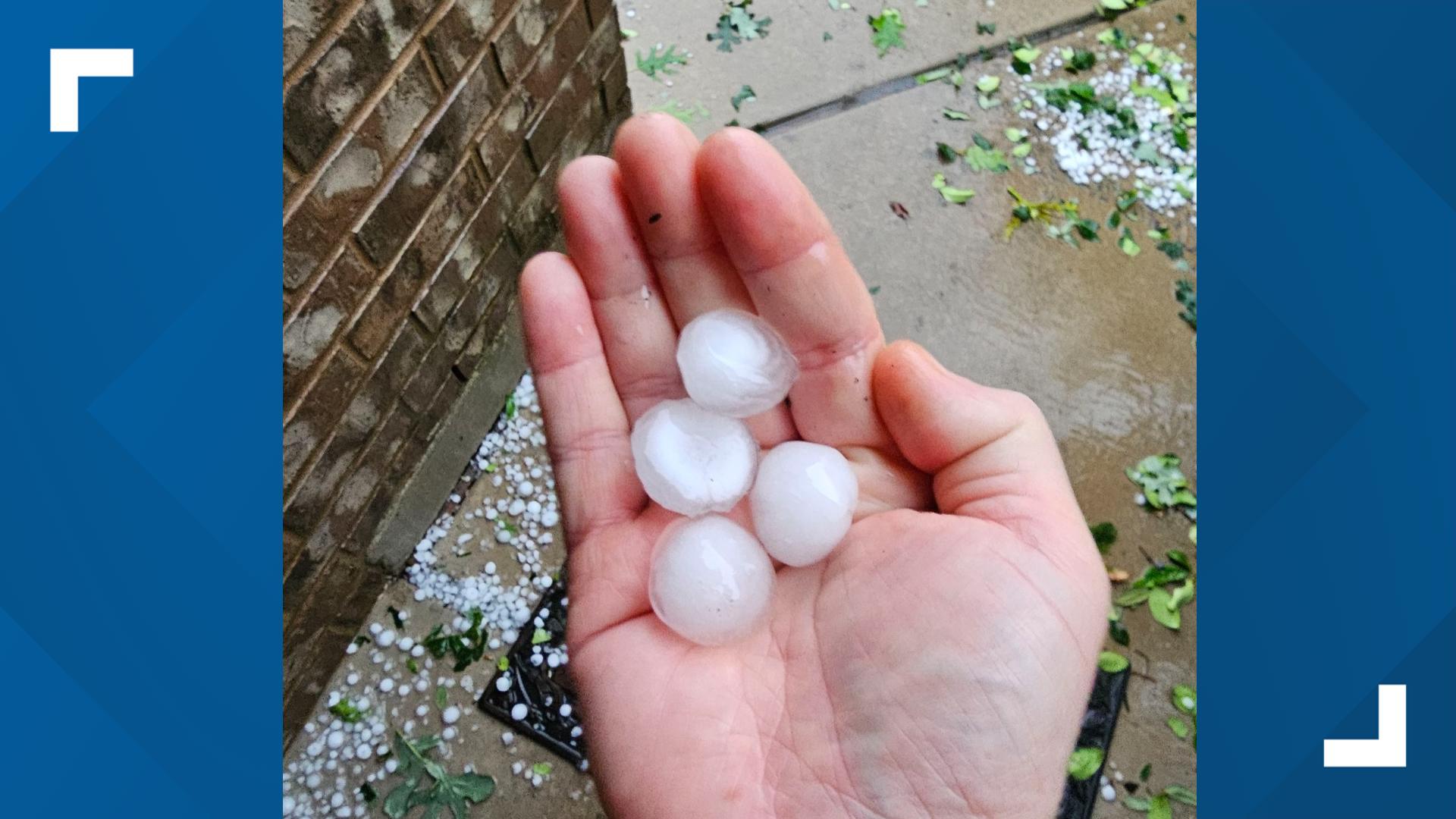 Central Texas pummeled with Mother's Day hail | News | kcentv.com