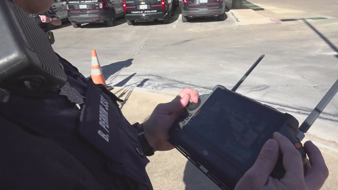 'Provides a new perspective' | Temple PD drones change how officers ...