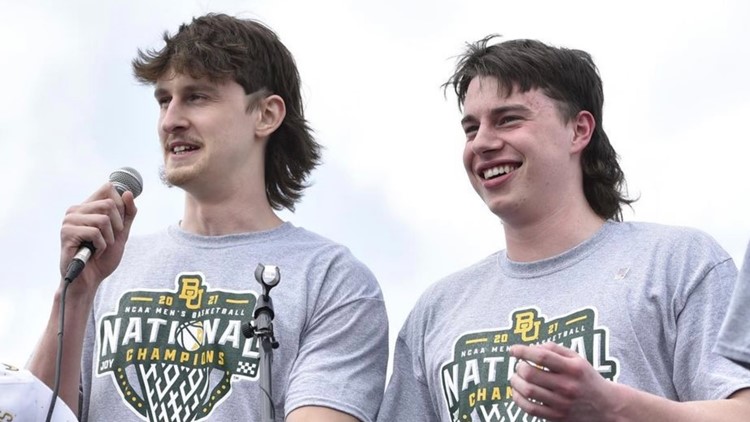 Two mullets bring laughs, good times to Baylor men's basketball ...