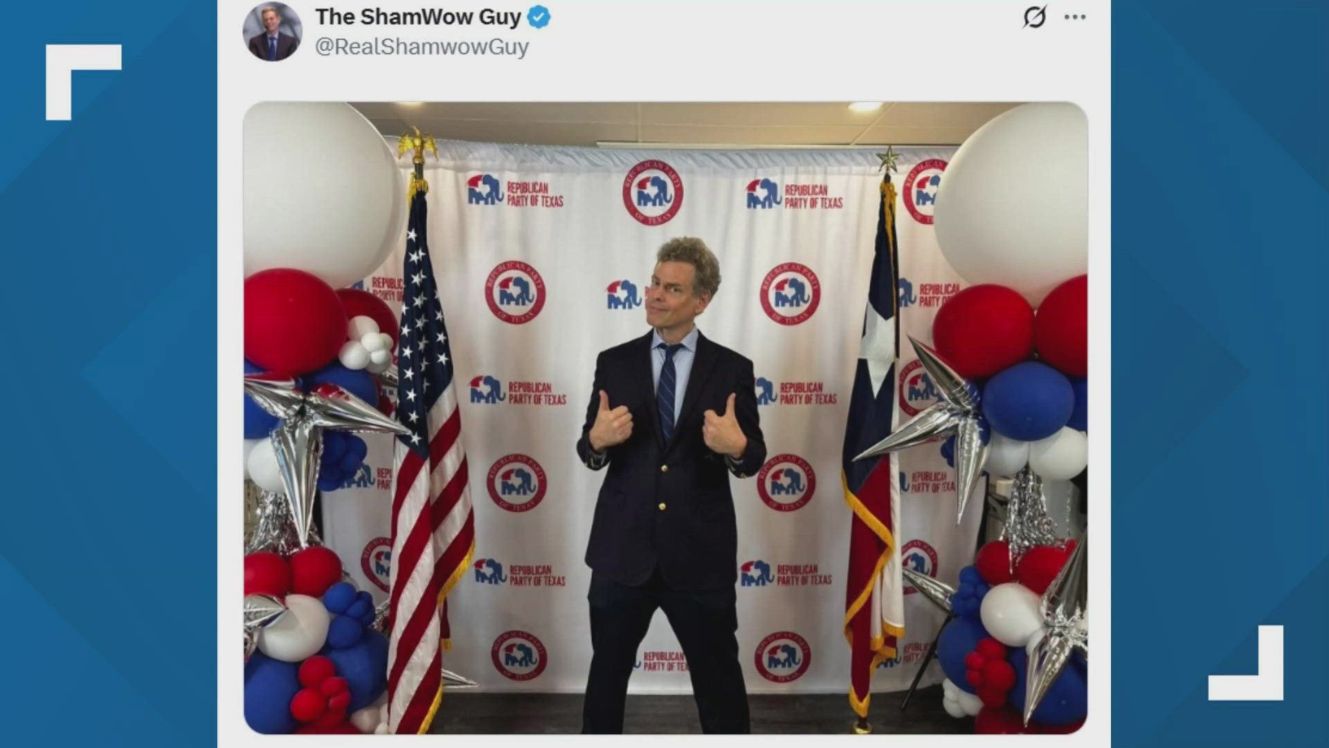 Former 'ShamWow' spokesman files to run for U.S. Congressional seat in ...