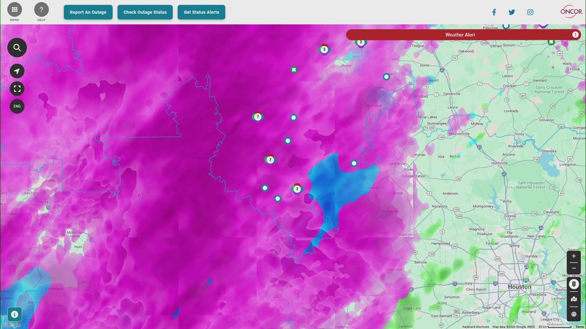 Power outages being reported in Central Texas | kcentv.com