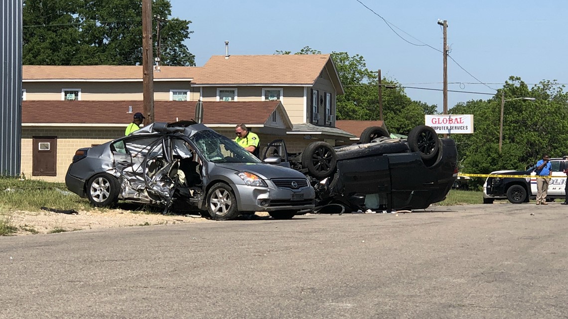 Two hospitalized; several people run off after hit-and-run crash in ...