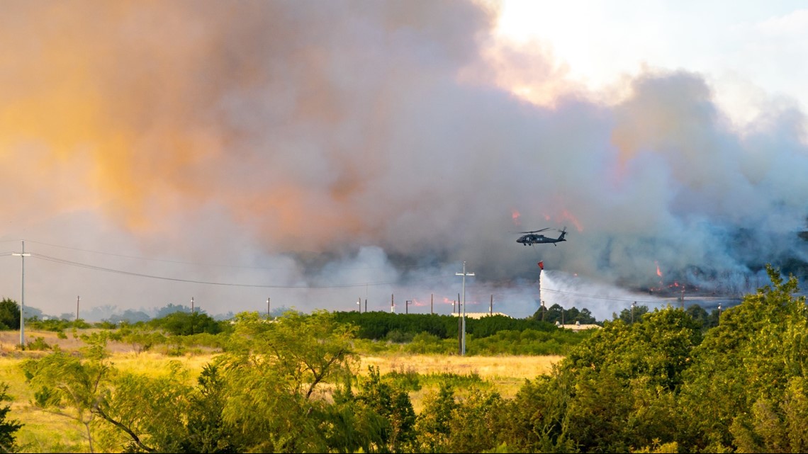 Wildfires fully contained on Fort Hood, live-fire training times moved ...