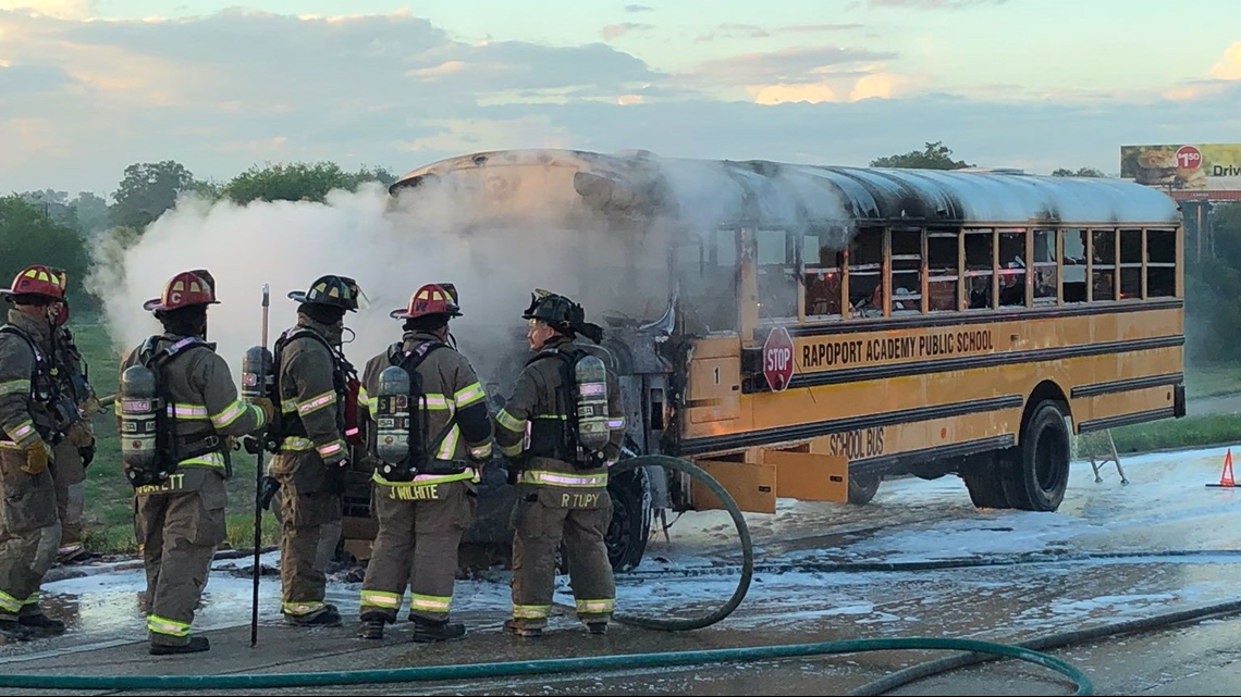 School Bus Fire Drill