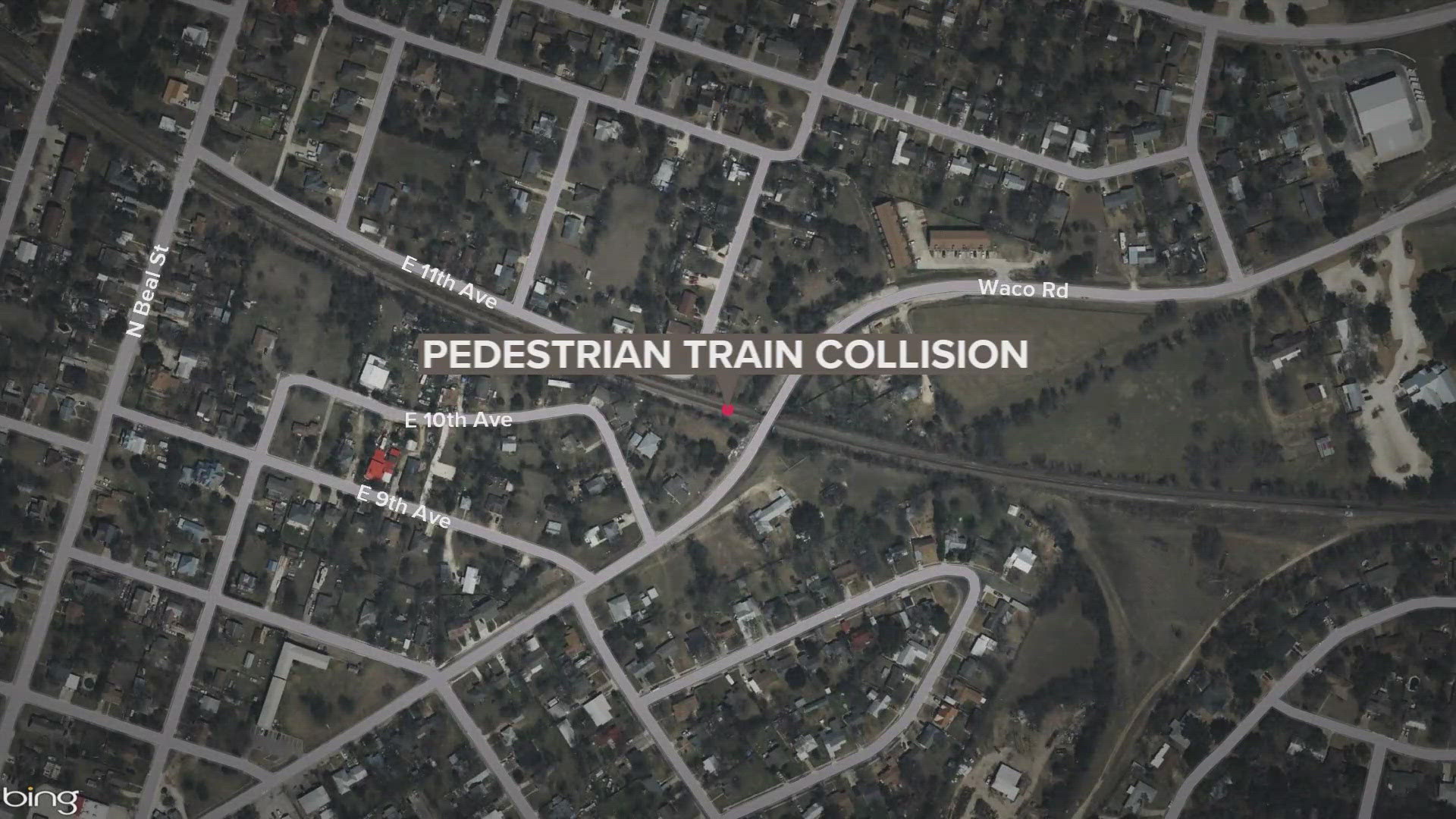 One person dead after being hit by train in Belton, Texas April 8 ...