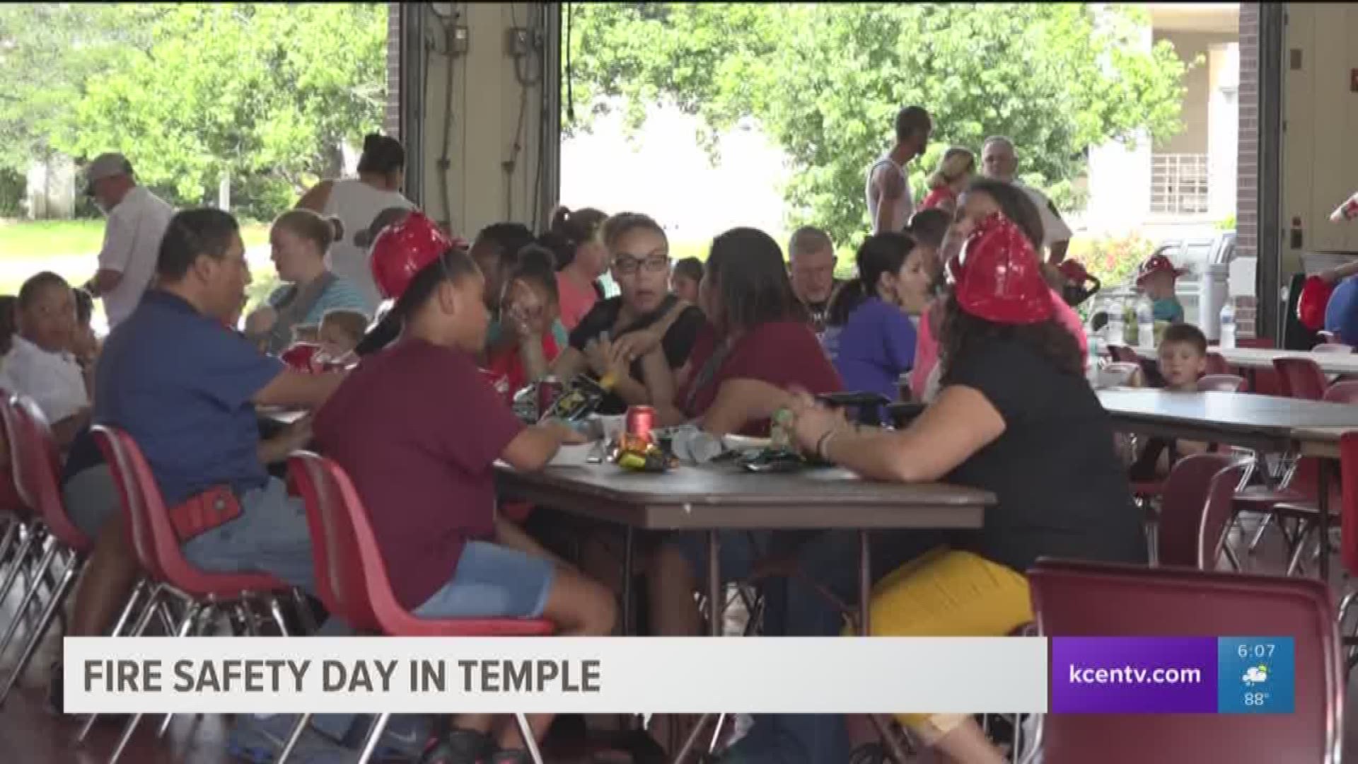 Temple Fire Department host Fire Safety Day | kcentv.com