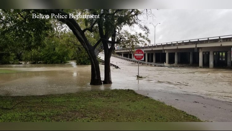 Heavy rain, flooding closes roads across Central Texas | kcentv.com