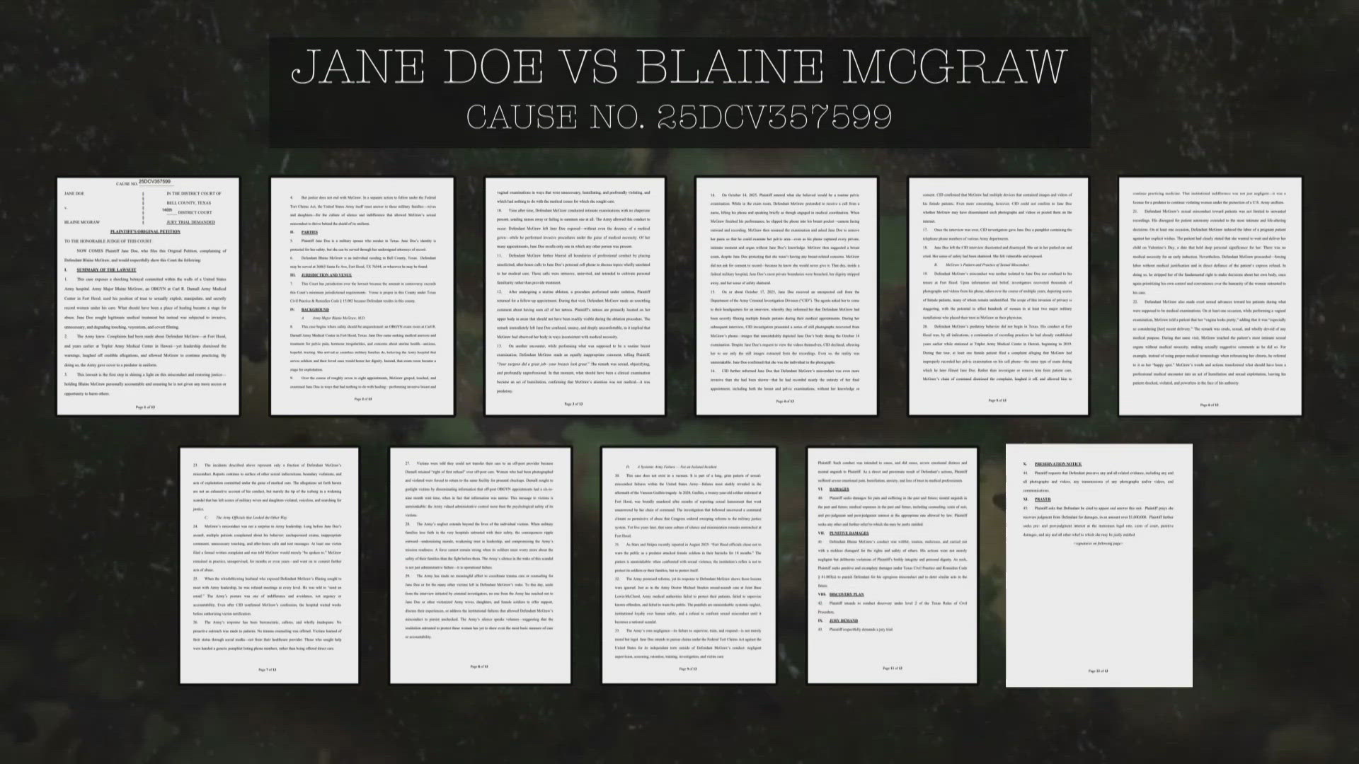 Former patients speak out as Army doctor faces accusations of secret ...