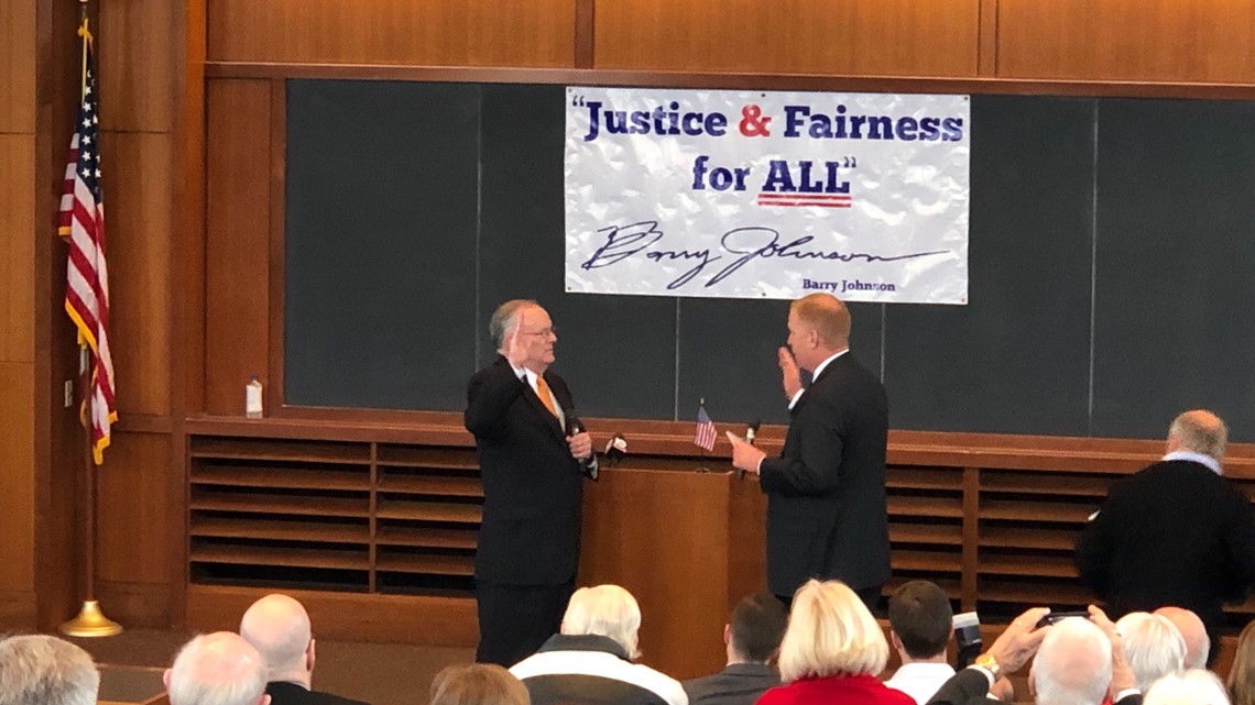 Barry Johnson takes over as McLennan County DA | kcentv.com