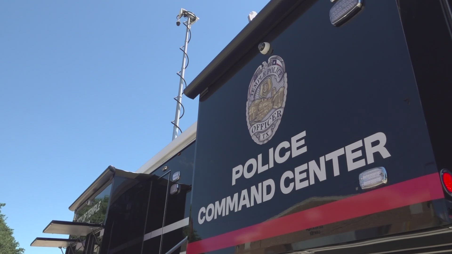 Temple Police Department unveils mobile command center | kcentv.com