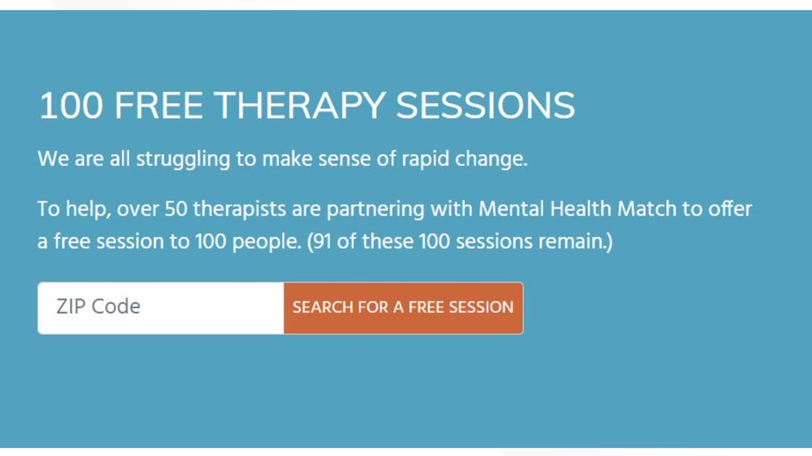 Free virtual therapy sessions offered during a pandemic | kcentv.com