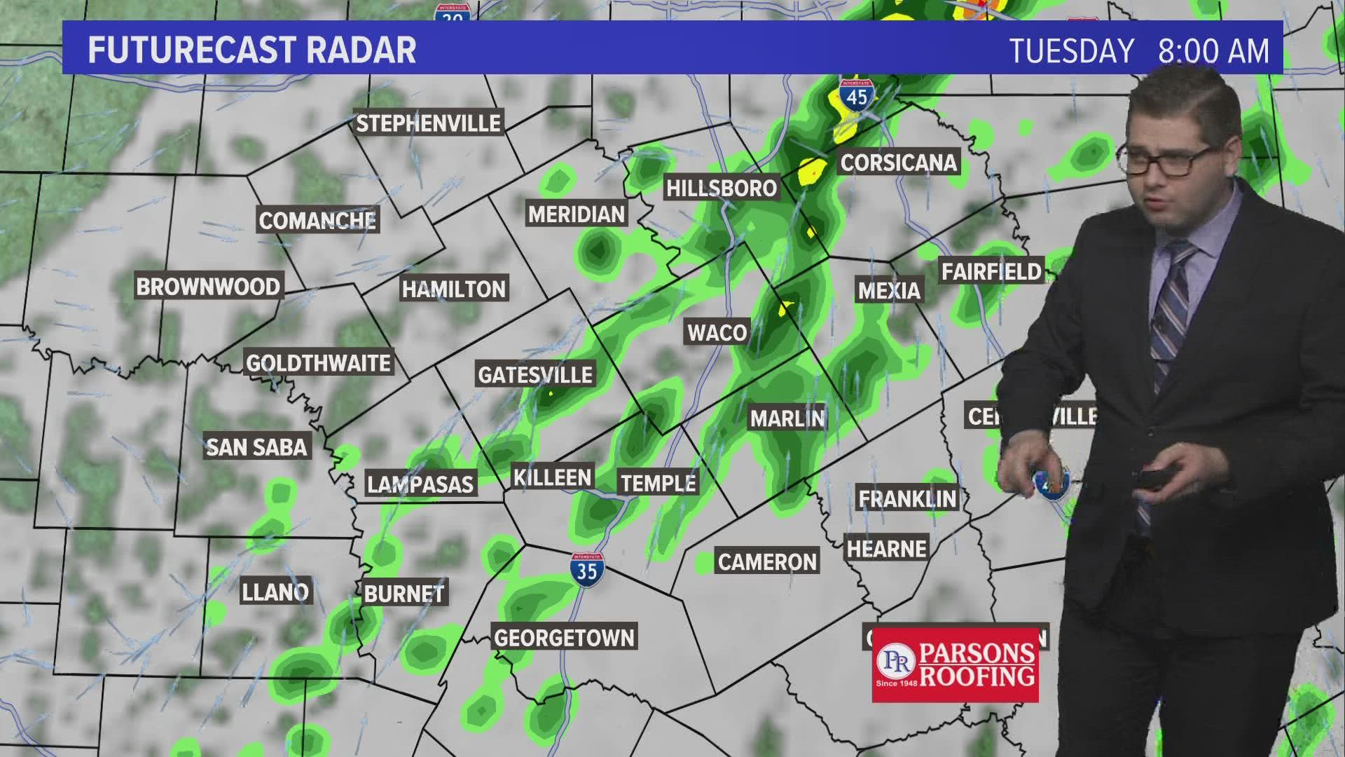 Strong Cold Front on Tuesday Brings the Cool Temperatures and the ...