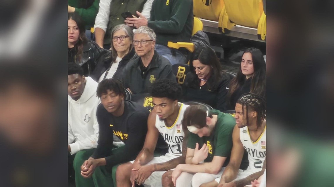 Bill Gates at Baylor's Foster Pavilion | kcentv.com