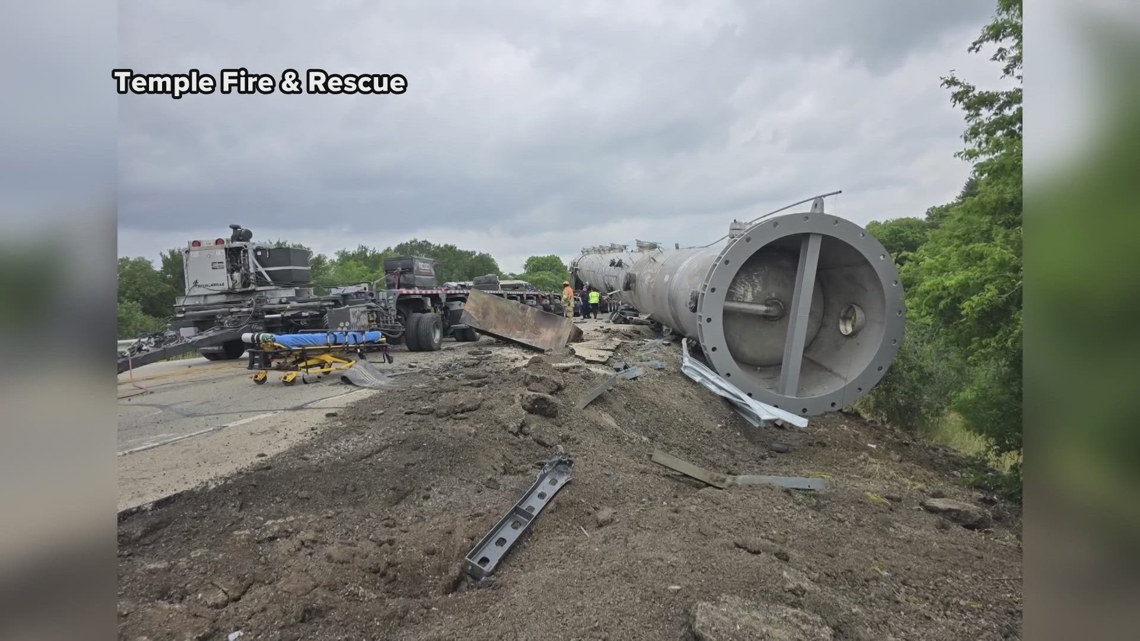 TxDOT releases crash report for April 27 oversized load crash | kcentv.com