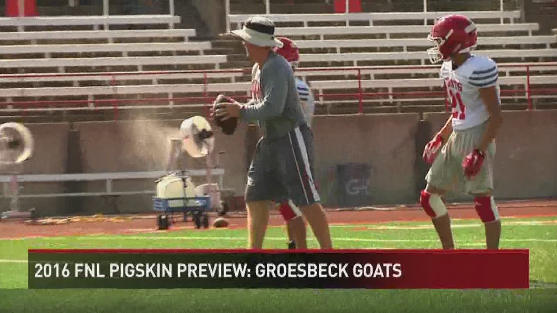 2016 FNL Pigskin Preview: Groesbeck Goats | kcentv.com