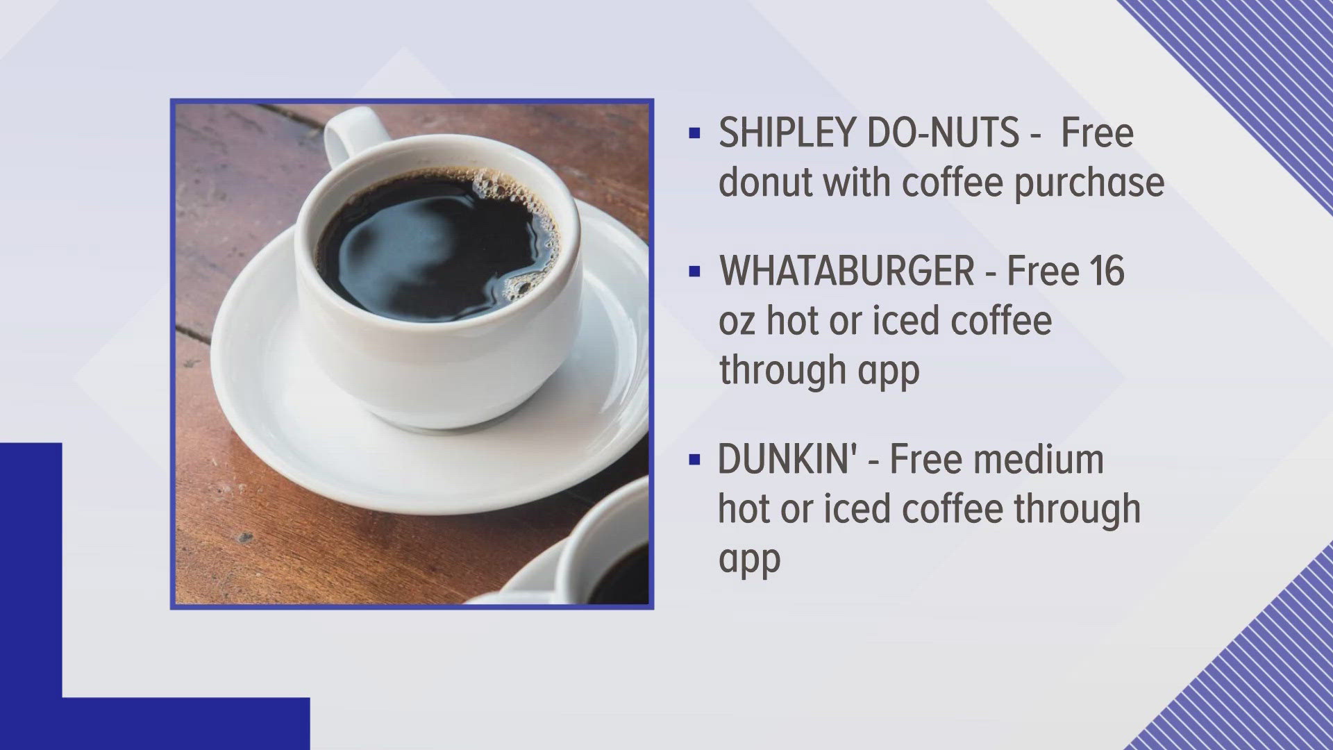 National Coffee Day: Here's where you can celebrate | kcentv.com