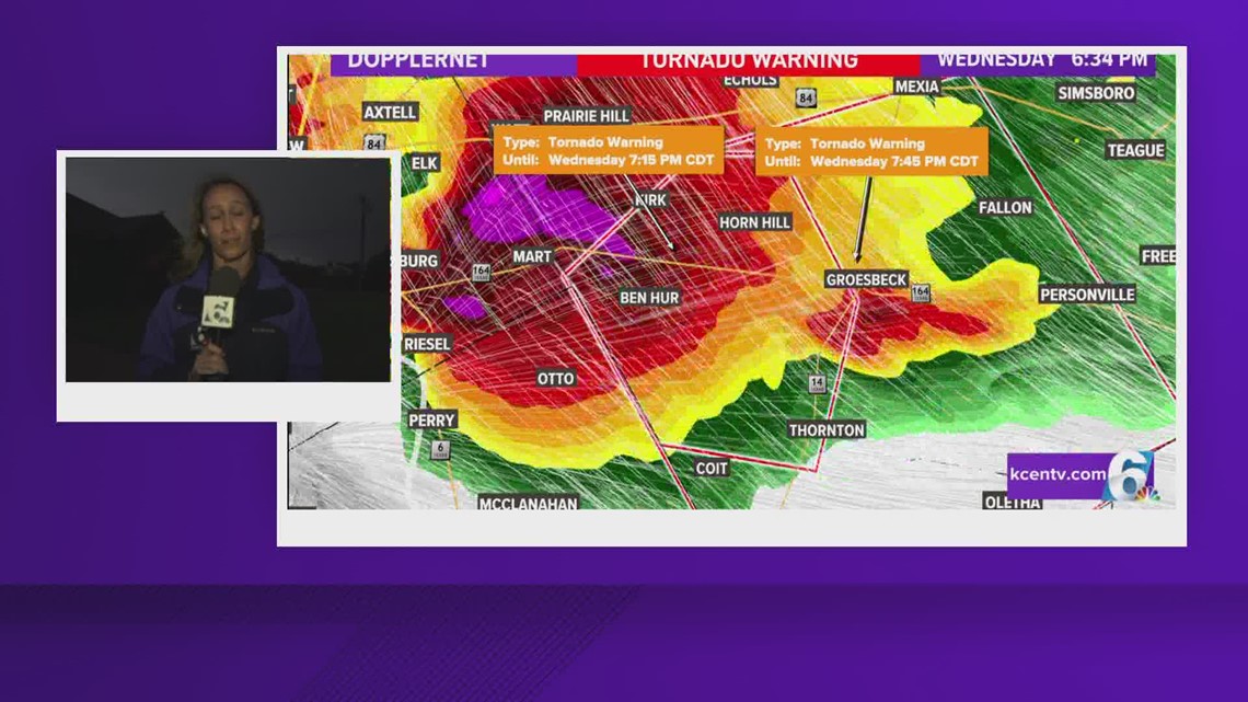 Hail and storms cause damage throughout Central Texas | kcentv.com