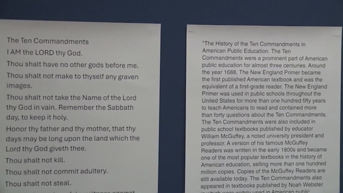 Temple ISD to pause on installing Ten Commandments following federal ...
