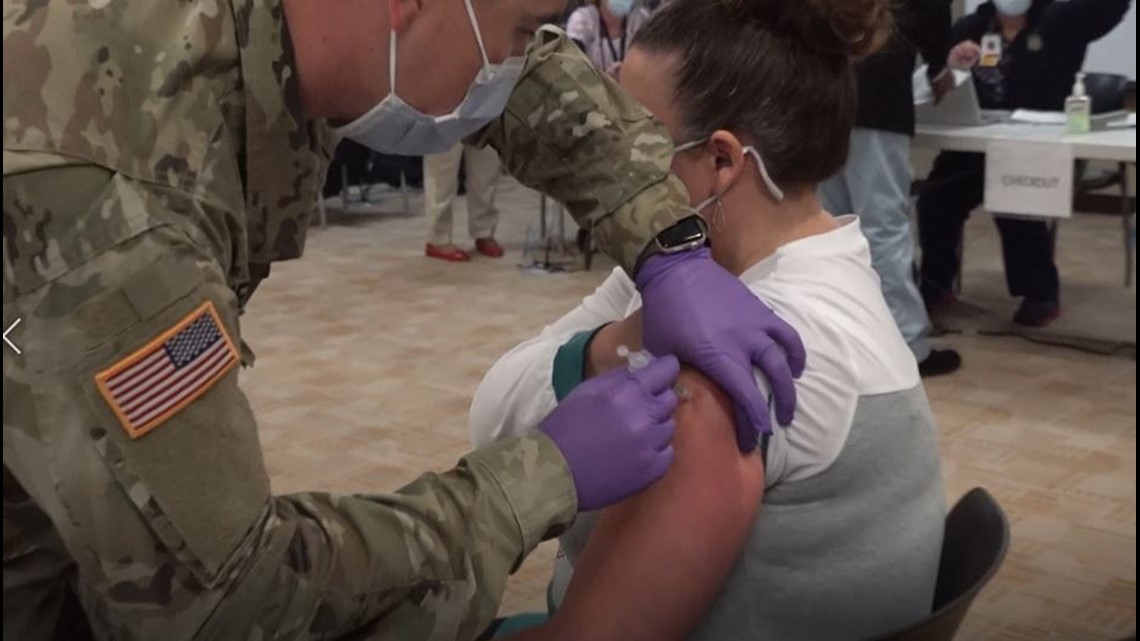 Vaccination center moved on Fort Hood to Abrams Gym | kcentv.com