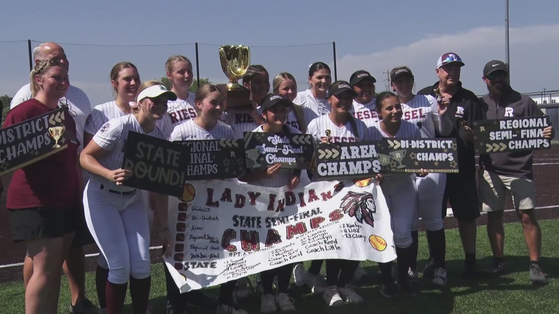 Riesel Softball headed to first state championship | kcentv.com