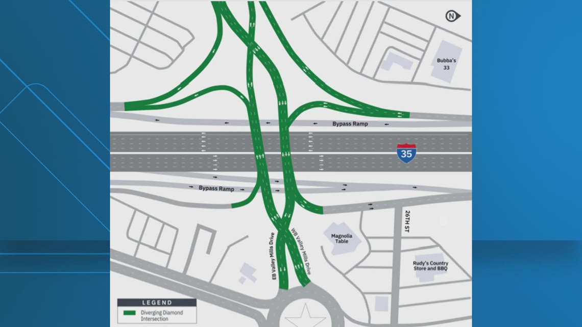 How the new I-35 project in Waco will affect drivers | kcentv.com